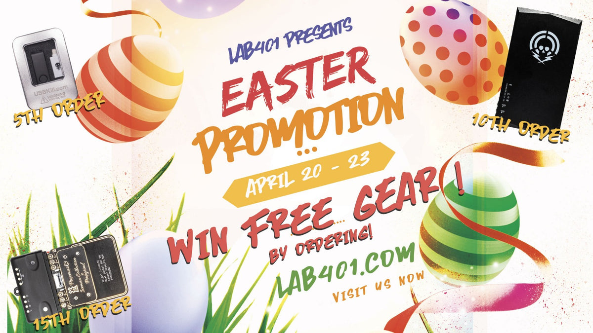 Lab401 Easter Prize Hunt + Keysy in stock!