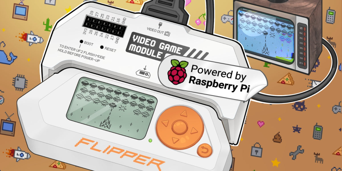 Flipper Zero Video Game Module Released! — Lab401