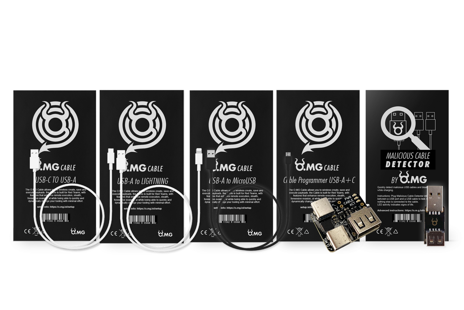 O.MG Cable Programmer (USB A+C) — Lab401