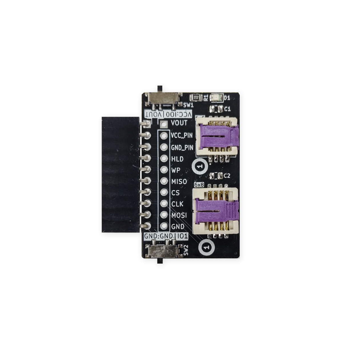Bus Pirate 5 Flash Adapters — Lab401