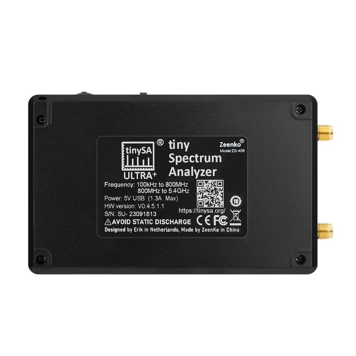 TinySA Ultra+ — Lab401