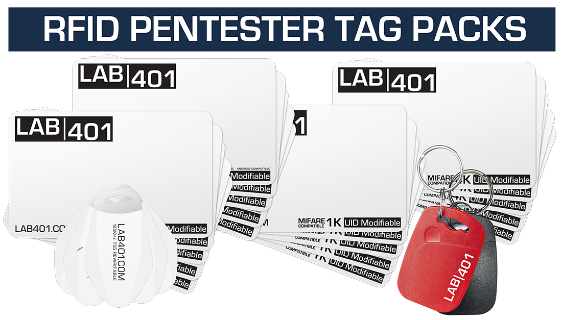 RFID Pentester Tag Pack — Lab401