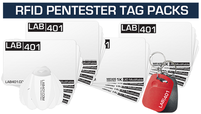 RFID Pentester Tag Pack — Lab401